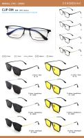 China Dual-Purpose Glasses Pure Titanium Aluminum Optical Glasses Frame for sale