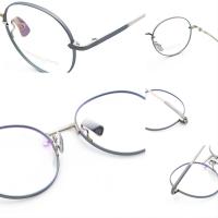 China Ultralight Full-Rim Super Elastic Pure Titanium Material Glasses Mens Ladies for sale