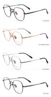 China Thin Safety Glasses Lightweight Comfortable Pure Titanium Optical Frame for sale