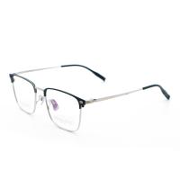 China Polygons Eyeglasses Frame Pure Titanium Optical Eyewear Frame for sale