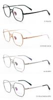 China Fashion Designer IP Plating Pure Titanium Optical Frames 88203 for sale