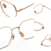 China Fashion Designer IP Plating Pure Titanium Optical Frames 88203 for sale