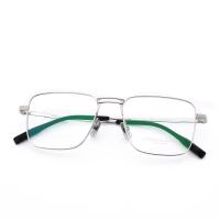 China Ultra-Light Titanium Eyeglasses Polygonal Shape Optical Frame for sale