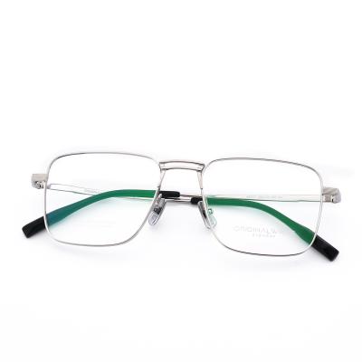 China Ultra-Light Titanium Eyeglasses Polygonal Shape Optical Frame for sale