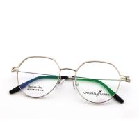 China Fad IP Plating Β Titanium Glasses Frame For Men And Women 66337 for sale