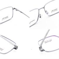 China New Designer Fashion Glasses  High End Β Titanium Glasses Frame for sale