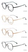 China Good Quality Popular IP Plating Eyewear Optical Titanium Frame for sale