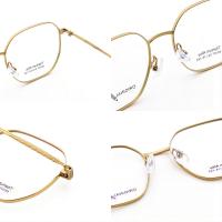 China Flexible Fashionable Β Titanium Optical Frame Eyeglasses 66357 for sale