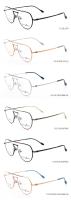 China IP Electroplate B Titanium Optical Eyewear Frame Glasses 66358 for sale