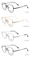 China Cheap And Fine IP Plating B Titanium Frame Men Women Glasses 66363 for sale