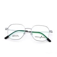 China New Simple Casual Design B Titanium Optical Glasses Frame 66364 for sale