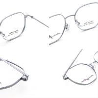China New Simple Casual Design B Titanium Optical Glasses Frame 66364 for sale