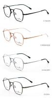 China Designer Elliptic B Titanium Eyeglasses Frames Men Women 66366 for sale