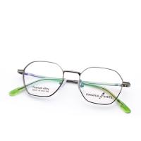 China Eyewear Factory Designer Β Titanium Eyeglasses Optical 66371 for sale