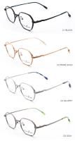 China Eyewear Factory Designer Β Titanium Eyeglasses Optical 66371 for sale