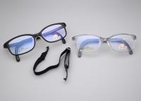 China Full-Rim Elliptic Frame Kids TR And Silicone Glasses LF 5523 for sale