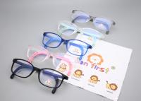 China Full-Rim Elliptic Frame Kids TR And Silicone Glasses LF 5523 for sale
