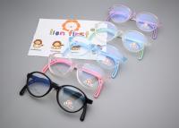 China Safe And Secure LF 5518 Kids Elliptic TR Silicone Optical Glasses for sale