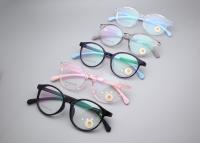 China Childrens Eye Glass Frames Vibrant Colors TR Silicone Kids Eyeglasses for sale