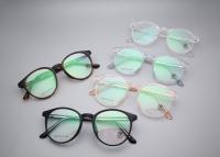 China Tr90 Eyeglass Frames Plastic Frame Metal Legs  For Men And Women for sale
