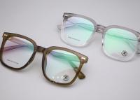 China Rectangle Shape Full Rim Unisex Glasses Frame Material Tr90 for sale