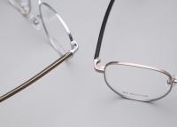 China Ultralight Sophisticated Vintage Custom Metal Eyeglass Frames Acetate Optical for sale
