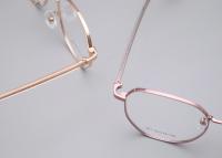China Not Easy Deform Metal Eye Glass Frames Stylish Finish For Modern Decor for sale