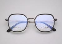 China IP Electroplate Portability Men'S Metal Eyeglass Frames Optical Glasse Model for sale