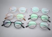 China Modern Metals Eyeglasses Refinement Facile Mens Ladies Metal Glasses Frames for sale