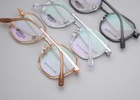 China Blue Black Metal Glass Frames Light Stylish Sophisticated Comfort  Eyeglasses for sale