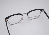 China Browline Frame Glasses Ultralight Metal Skeleton Eyebrow Bracket for sale