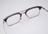 China Browline Glasses Eyebrow Bracket Metal Structure Optical Frame for sale