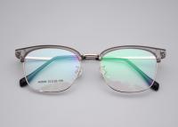China Metal Browline Glasses Business Style TR+Metal Support System for sale