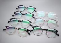 China Adjustable Fashion Business Metal Browline Optical Frames 3546 for sale