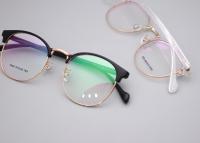 China Adjustable Fashion Business Metal Browline Optical Frames 3546 for sale
