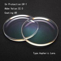 China 1.67 Anti Blue Light AR Coating Ophthalmic Polarized Single Vision Lenses With Blue Light Filter for sale