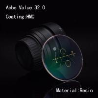 China Clear Comfort Enhanced Durability 1.61 1.60 HMC Progressive Lens Eyeglass for sale