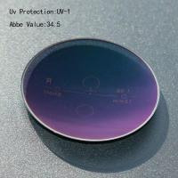 China Block Blue Ray 1.56 Photochromic Lenses Blue Cut Progressive Lenses for sale