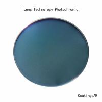 China 1.74 Photochromic Lens Glasses Anti Blue Light AR Coating Single Vision Lenses for sale
