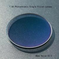 China 1.60 Photochromic Anti Glare Lenses HMC AR Coating Ophthalmic Lenses For Block EMI for sale