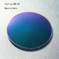 China 1.60 Photochromic Anti Glare Lenses HMC AR Coating Ophthalmic Lenses For Block EMI for sale