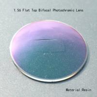 China Quality Lenses 1.56 HMC Flat Top Bifocal Lens Photochromic for sale
