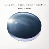 China Flat Top Bifocal Lens Semi-finished UC/HC/HMC Photochromic Lens for sale