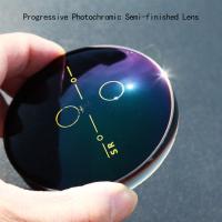 China Progressive Semi-finished UC/HC/HMC Photochromic Optical Lens for sale