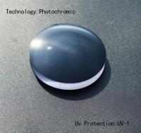 China 1.59 PC Single Vision Anti Blue Light Photochromic Semi-finished for sale
