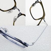 China Trendy Optical Eyeglasses Frame Pure Lightweight Titanium Glasses for sale