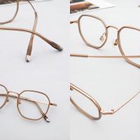 China Optical Eyeglasses Frame Pure Titanium And Actate Frame 88285 for sale