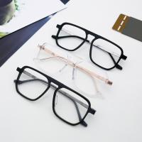 China Adjustable Temple Lightweight Design Pure Titanium Acetate Eyeglasses 88297 for sale