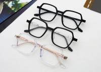 China 12G Full Rim Frame Pure Titanium Acetate Glasses Model 88300 Durable for sale