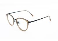 China Womens Titanium Safety Glasses Pure Titanium Acetate Eyeglasses for sale